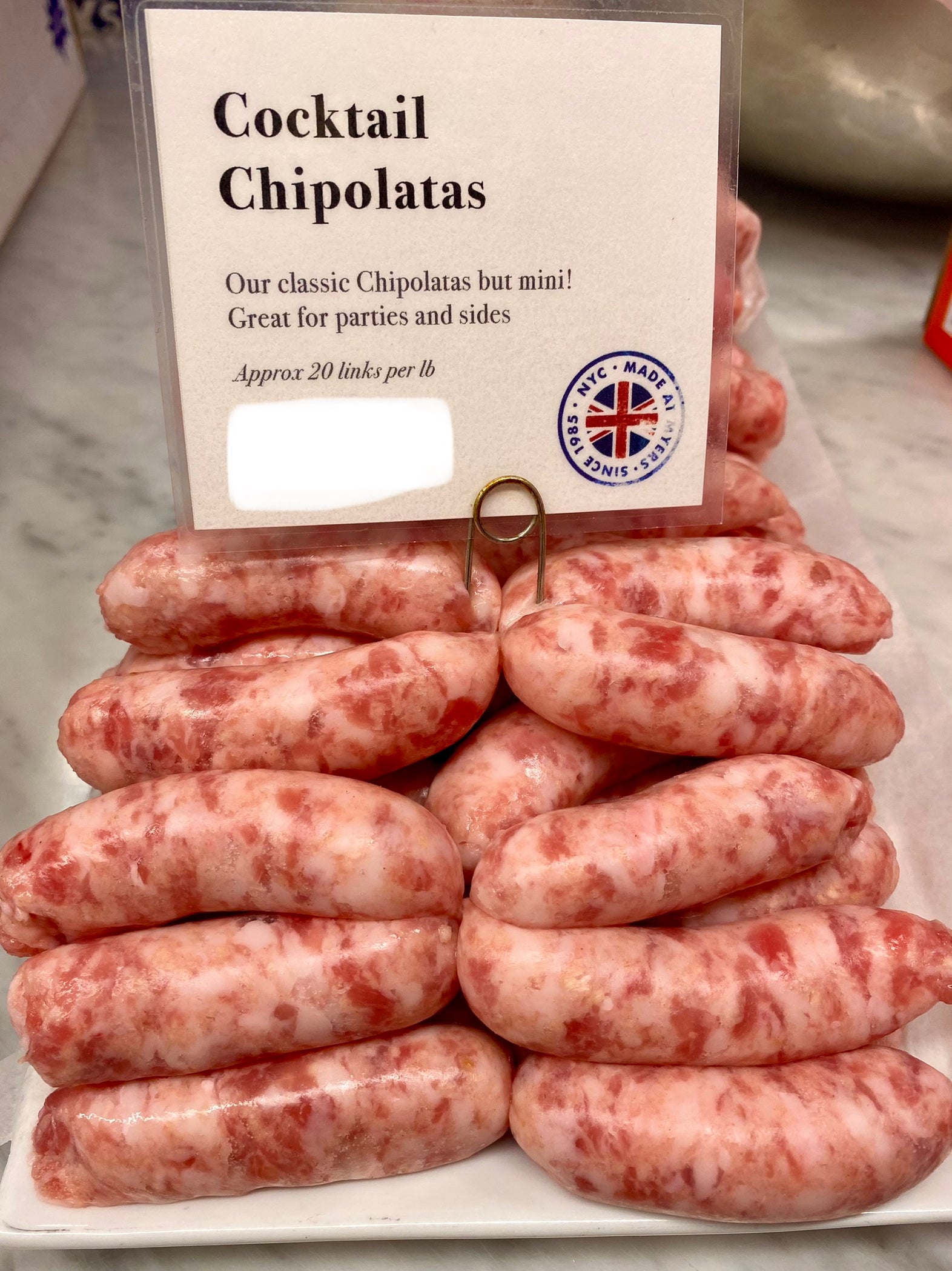 Meat, British-Style Sausages | Myers of Keswick British Store in NYC