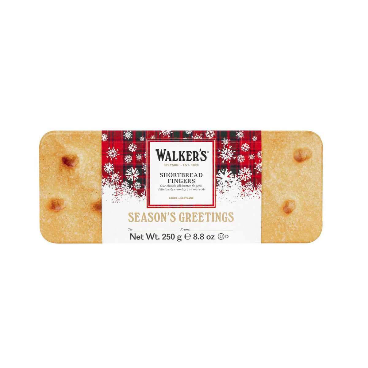 Walkers Shortbread Fingers Tin 250g – Myers of Keswick