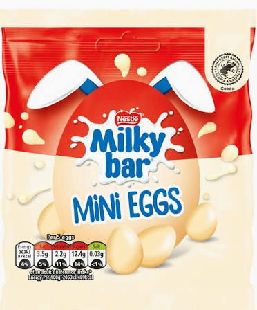 Milkybar White Chocolate Mini Eggs – Myers of Keswick