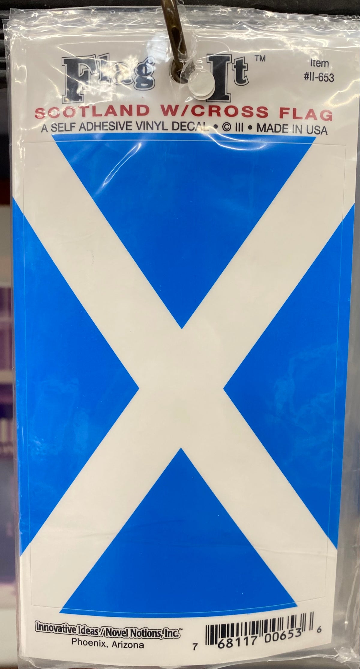 Scotland Saltire Glag Sticker – Myers of Keswick